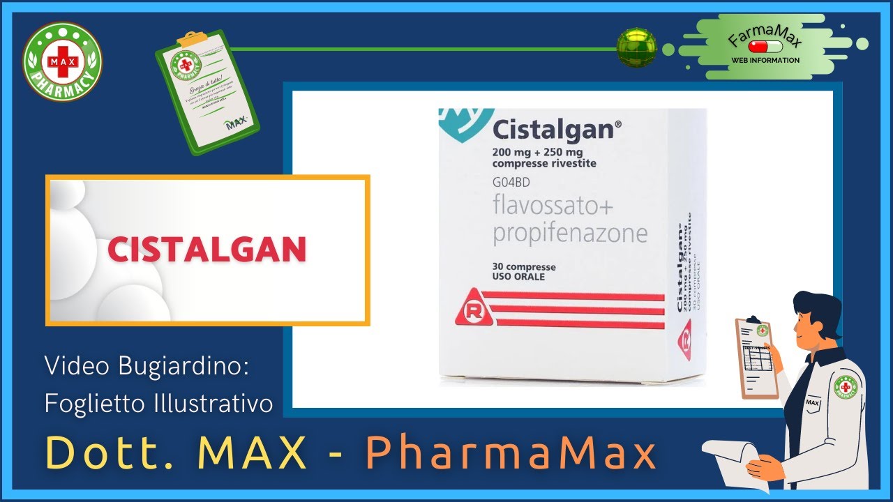Cos'è il 💊 Farmaco CISTALGAN 🗺️ Foglietto Illustrativo Bugiardino ...