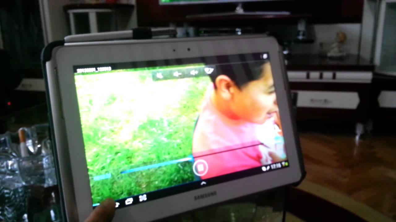 Samsung tablet clone to samsung tv - YouTube