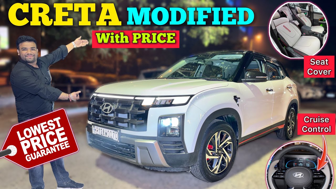 Hyundai Creta Base to Top Modified With Price Creta EX Model Modified ...