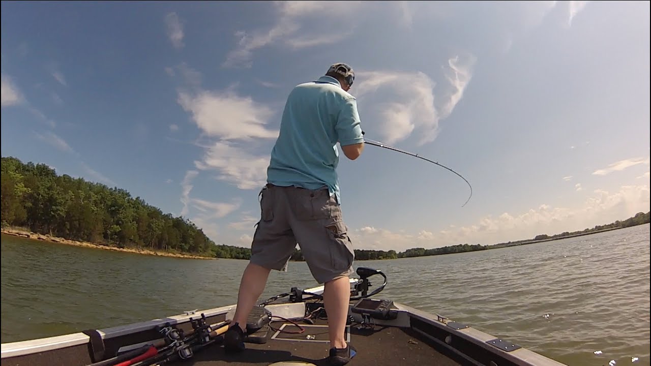 Friday Jig Fishing on Percy Priest Lake - May 2018 - YouTube