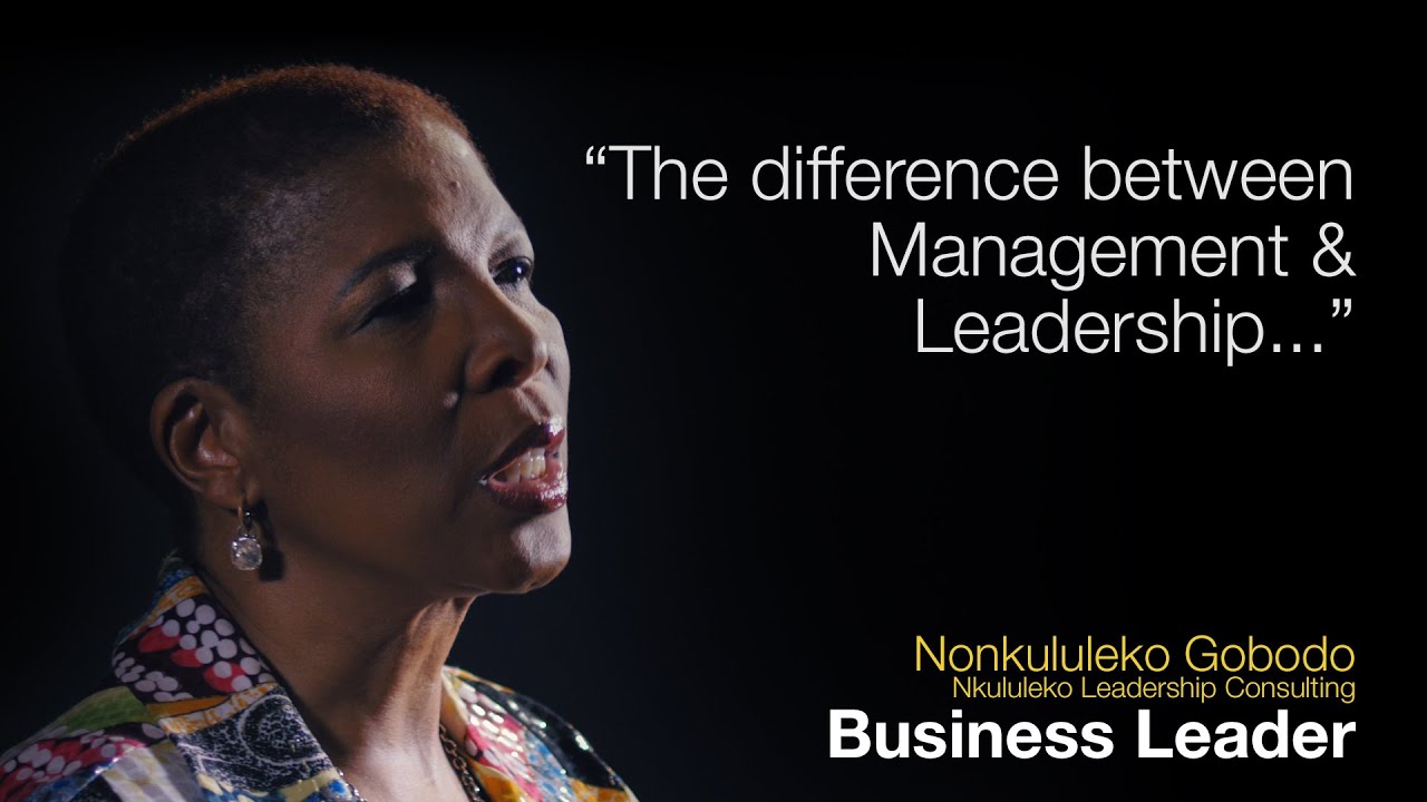 Nonkululeko Gobodo: Business Leadership Insight 3 - YouTube