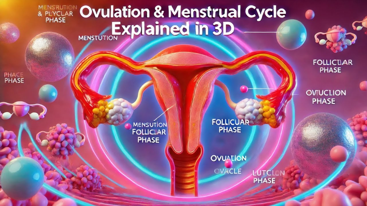 From Bleeding to Ovulation: Understanding Your Cycle in 3D||Medical ...
