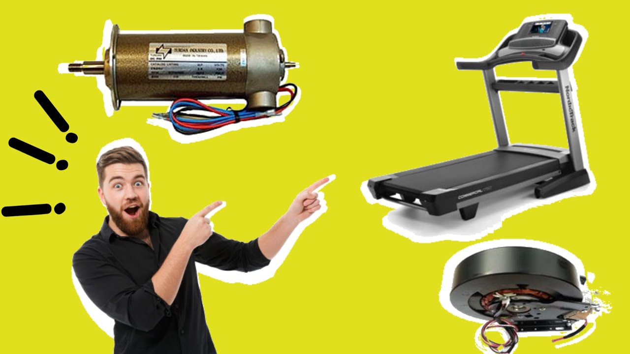 How to remove useful parts from a treadmill - YouTube