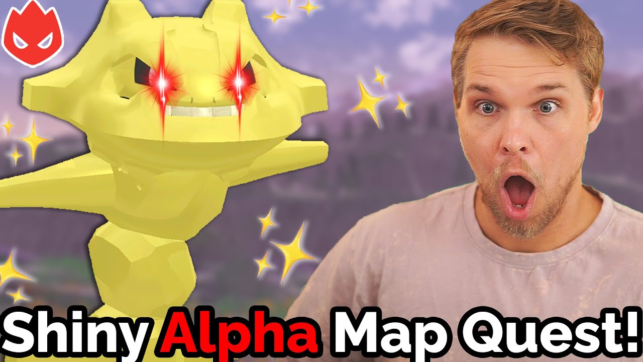 🔴My First Shiny Alpha Map Quest! But w/ a Twist (8) - YouTube