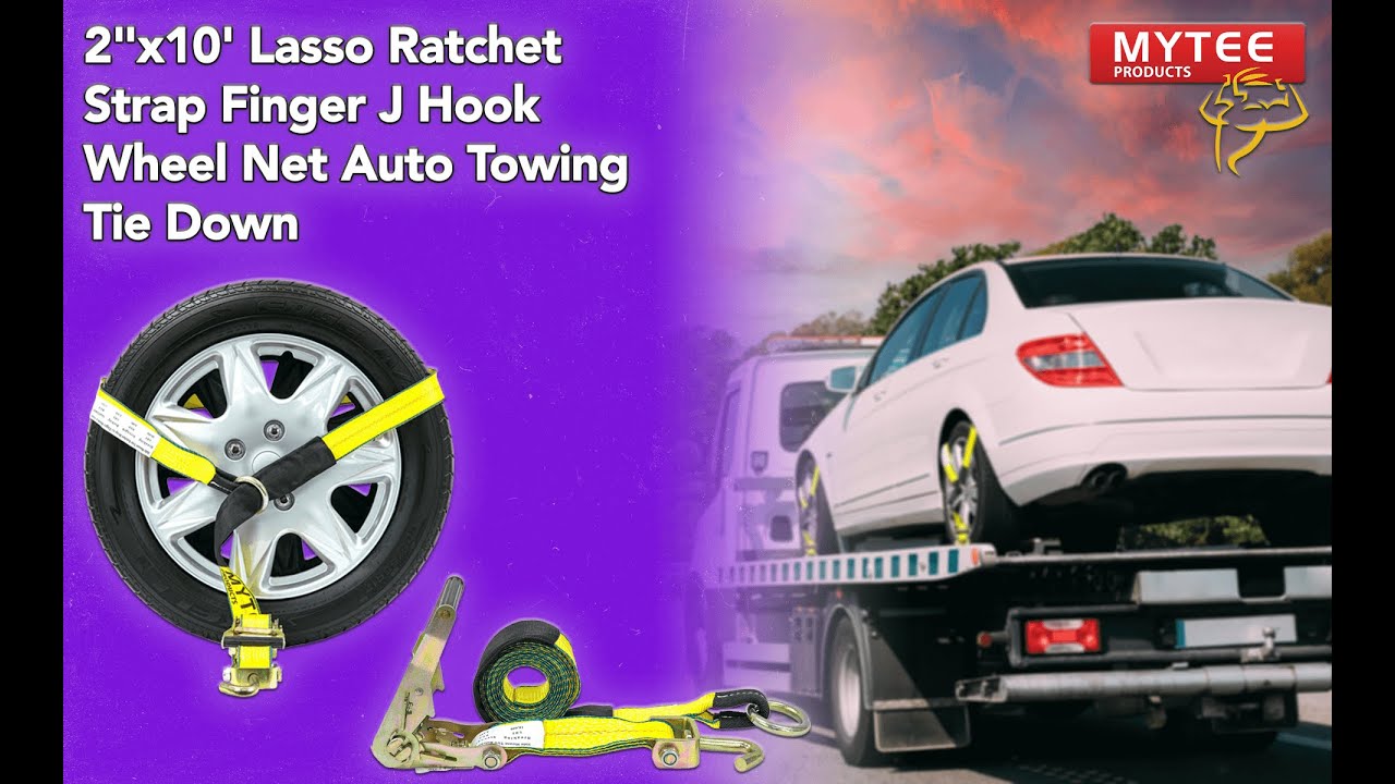 2"x10' Side Mount Wheel Net with Ratchet & Swivel J Hook - YouTube