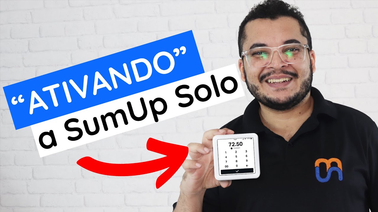 Como CONFIGURAR / ATIVAR a maquininha de Cartão SUMUP SOLO e Solo ...