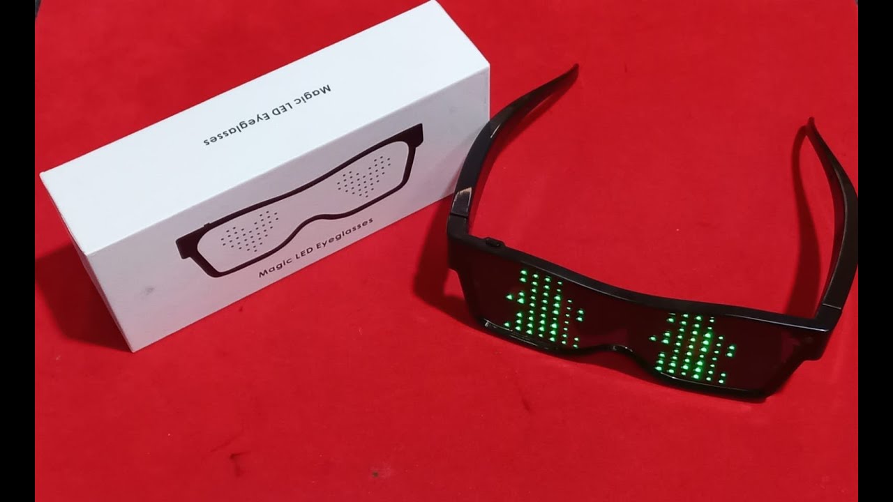 FUNKY MAGIC GLASSES (LED) - YouTube