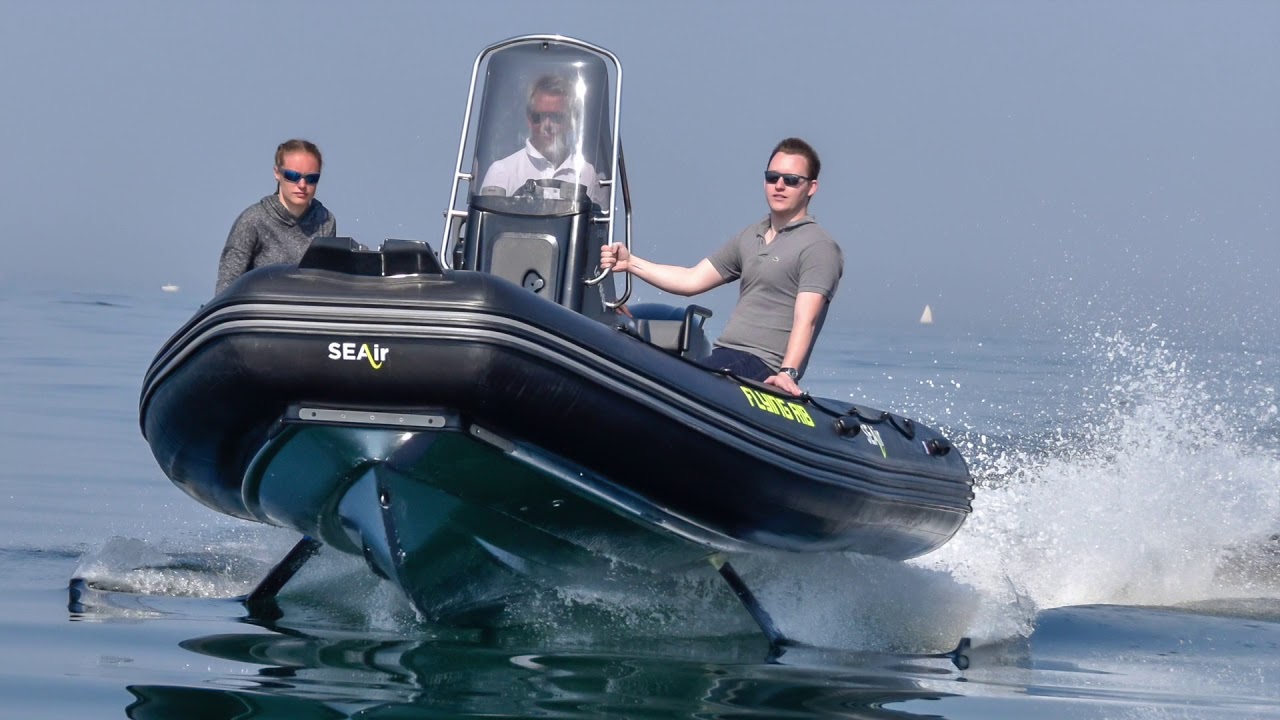 SEAIr 7m Flying RIB - YouTube