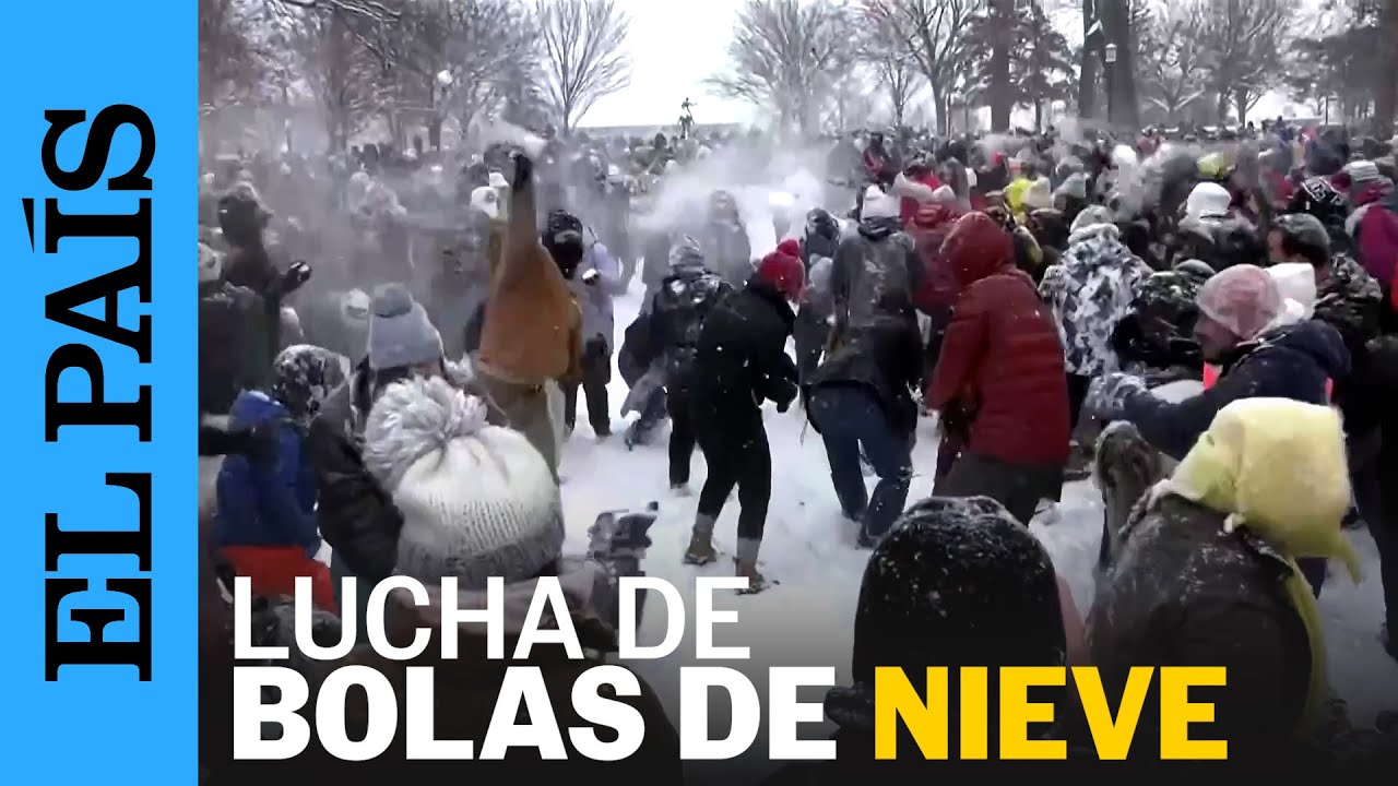 ESTADOS UNIDOS | Batalla campal nocturna de bolas de nieve en ...
