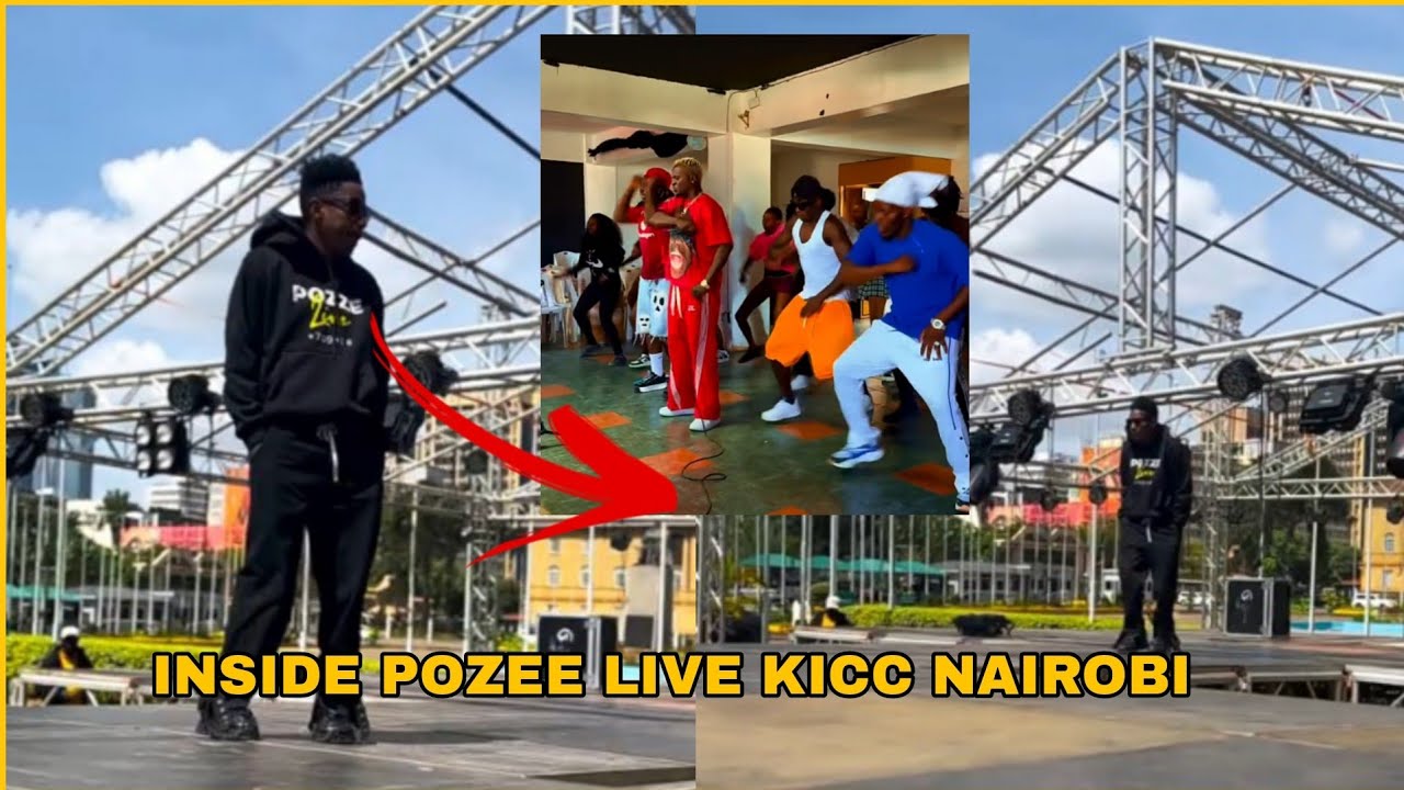 INSIDE WILLY POZEE LIVE KICC SOUND CHECK PERFORMANCE ERIC OMONDI - YouTube
