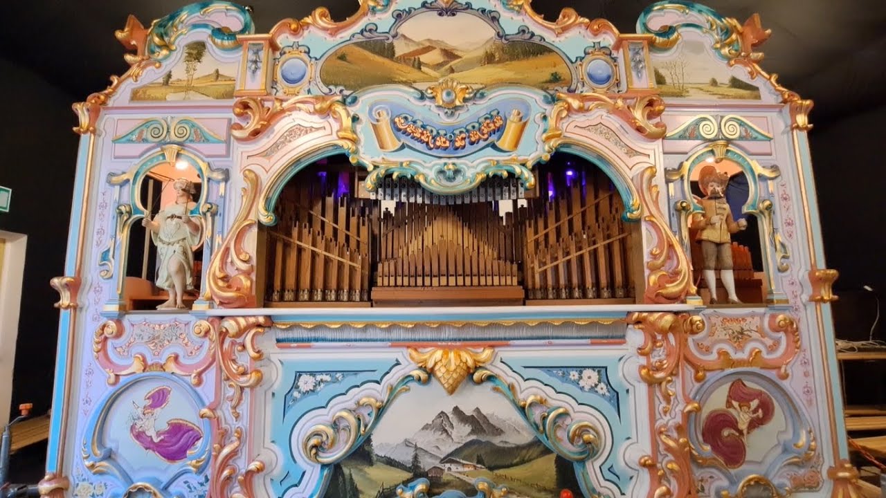 70 key Jan van Eijk street organ - Hollycombe 2024 - YouTube Music