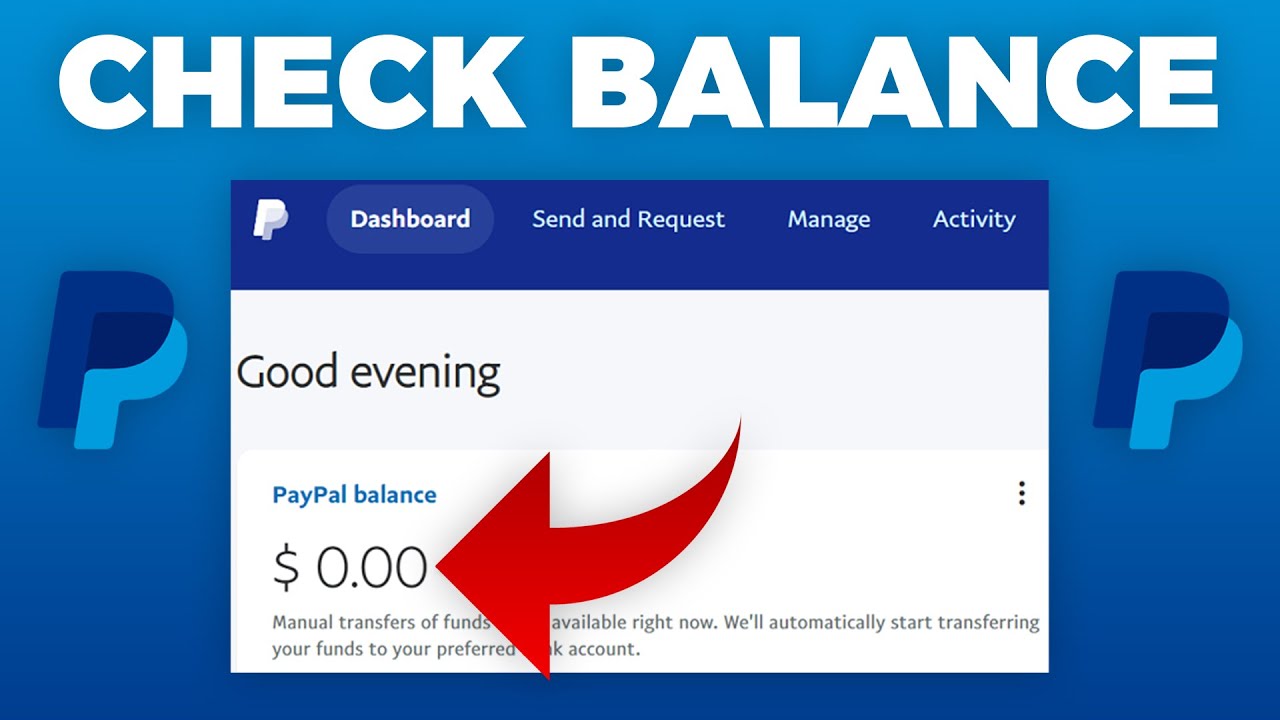 How To Check Balance On PayPal (2025) - YouTube