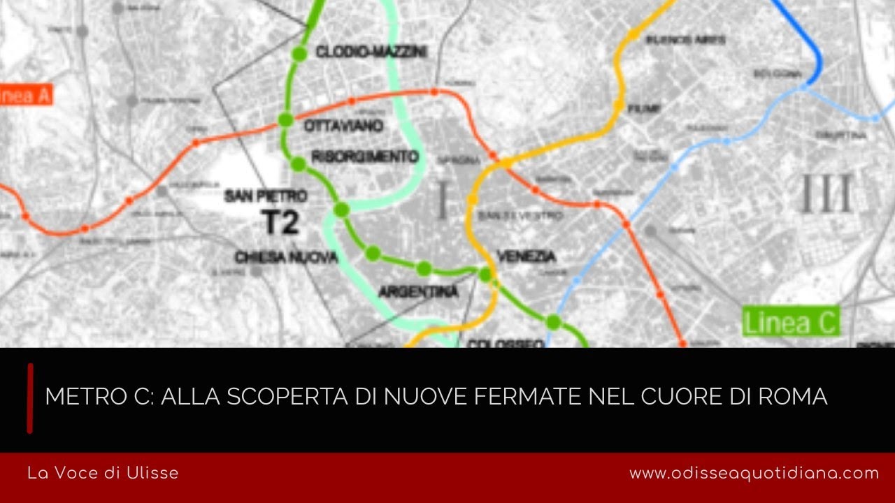 Metro C: Alla scoperta delle nuove fermate nel cuore di Roma - YouTube