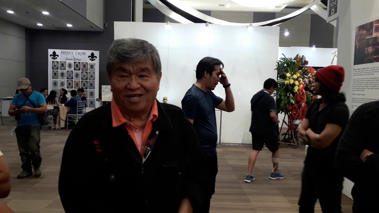 Master painter Romulo Galicano explains his obra maestra 'Nostradamus ...