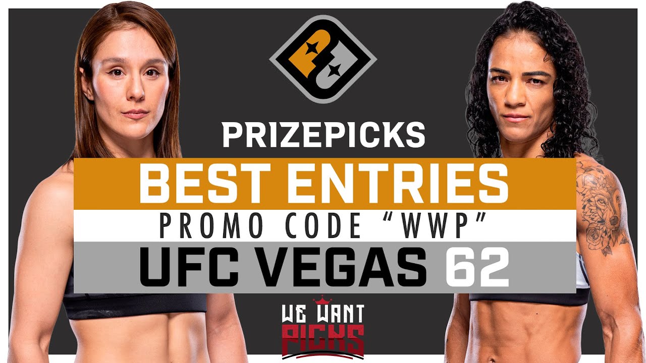 BEST UFC Vegas 62: Grasso vs. Araujo PrizePicks Entry! - YouTube