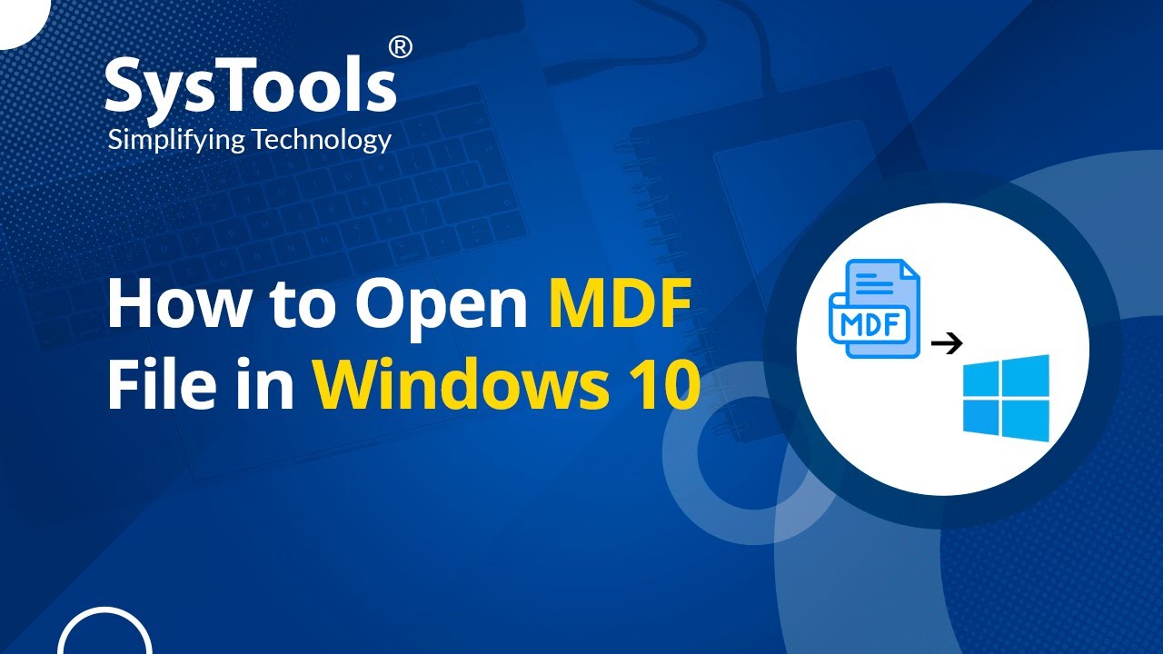 How To Open MDF File In Windows 10 Easily YouTube