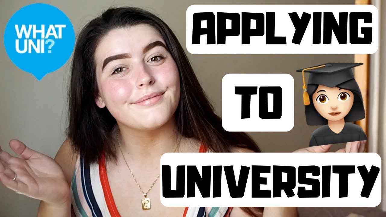 UNIVERSITY APPLICATION PROCESS | My UCAS Journey! - YouTube