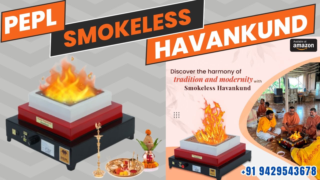 PEPL SMOKELESS HAVAN KUND is a game-changer for your Havan Pooja ...