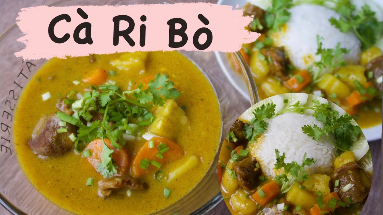 Cách nấu Cà Ri Bò Nước Cốt Dừa | How to cook Beef Curry - YouTube