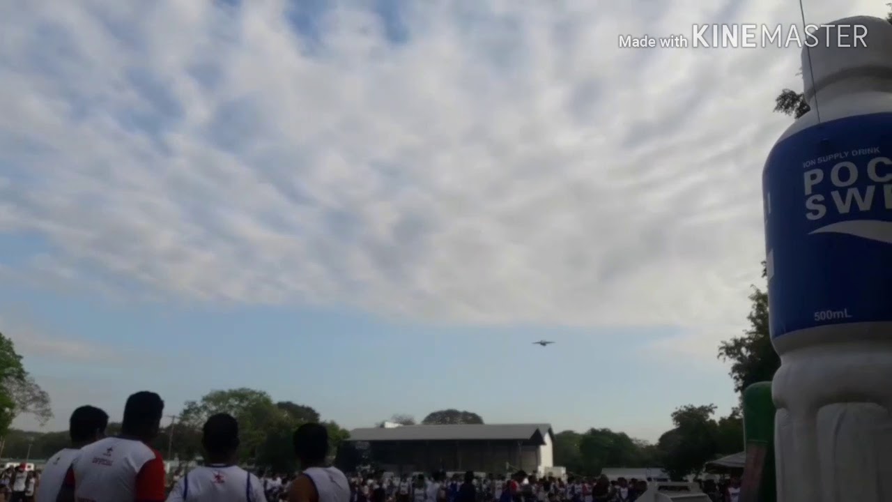 Philippine Air Force Airshow During Run with the Heroes at Basa Air ...
