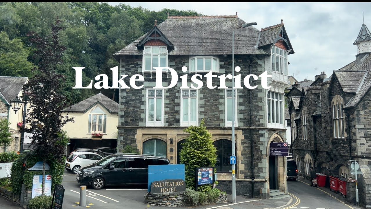 Scenery From Grasmere to Windermere Lake District England - YouTube