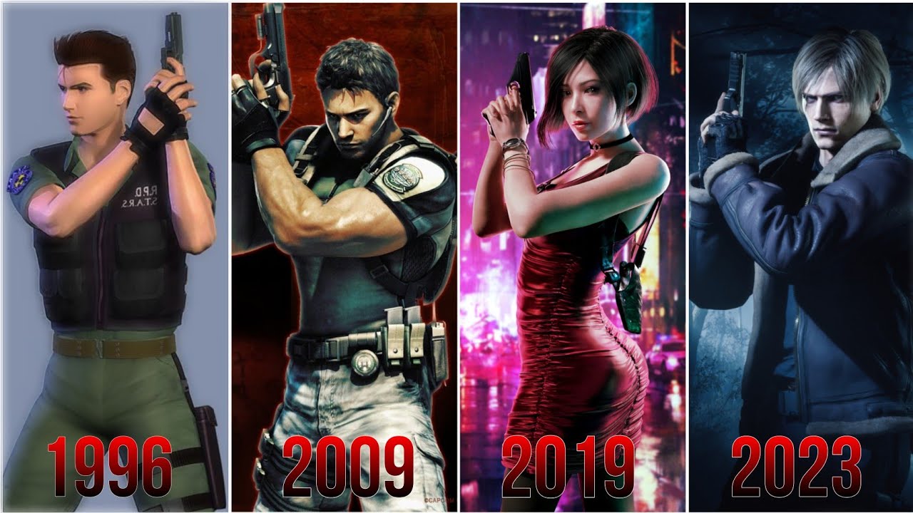 evolution of Magnum Revolver in Resident Evil game series [1440P 60fps ...