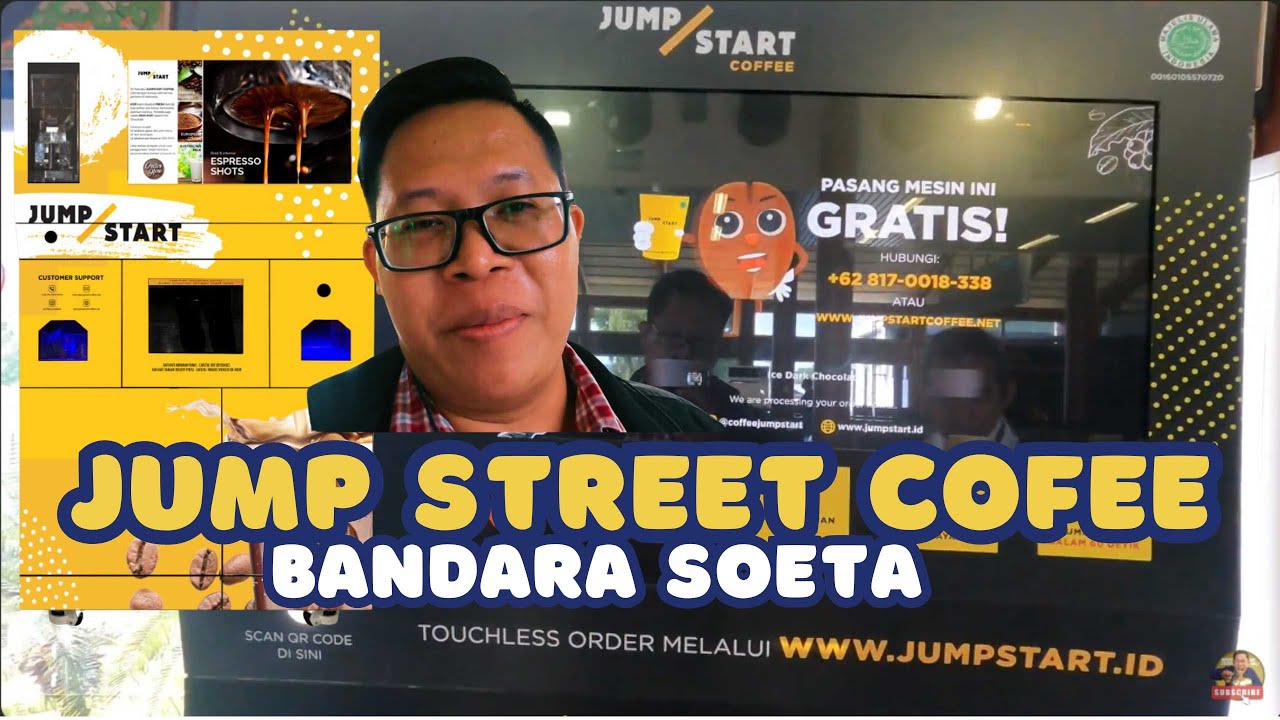 REVIEW KOPI VENDING MACHINE JUMP STREET COFEE INDONESIA DI BANDARA ...