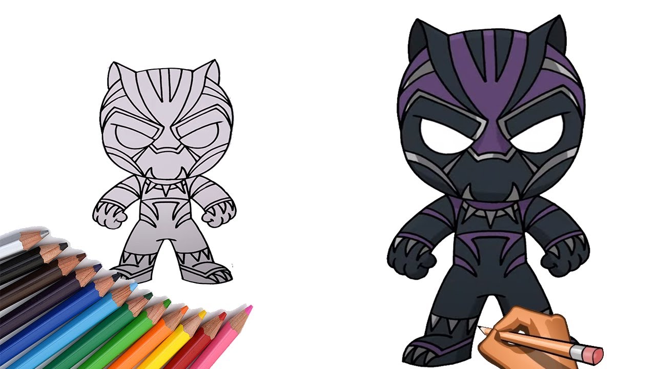 HOW TO DRAW SHURI | BLACK PANTHER 2 - YouTube