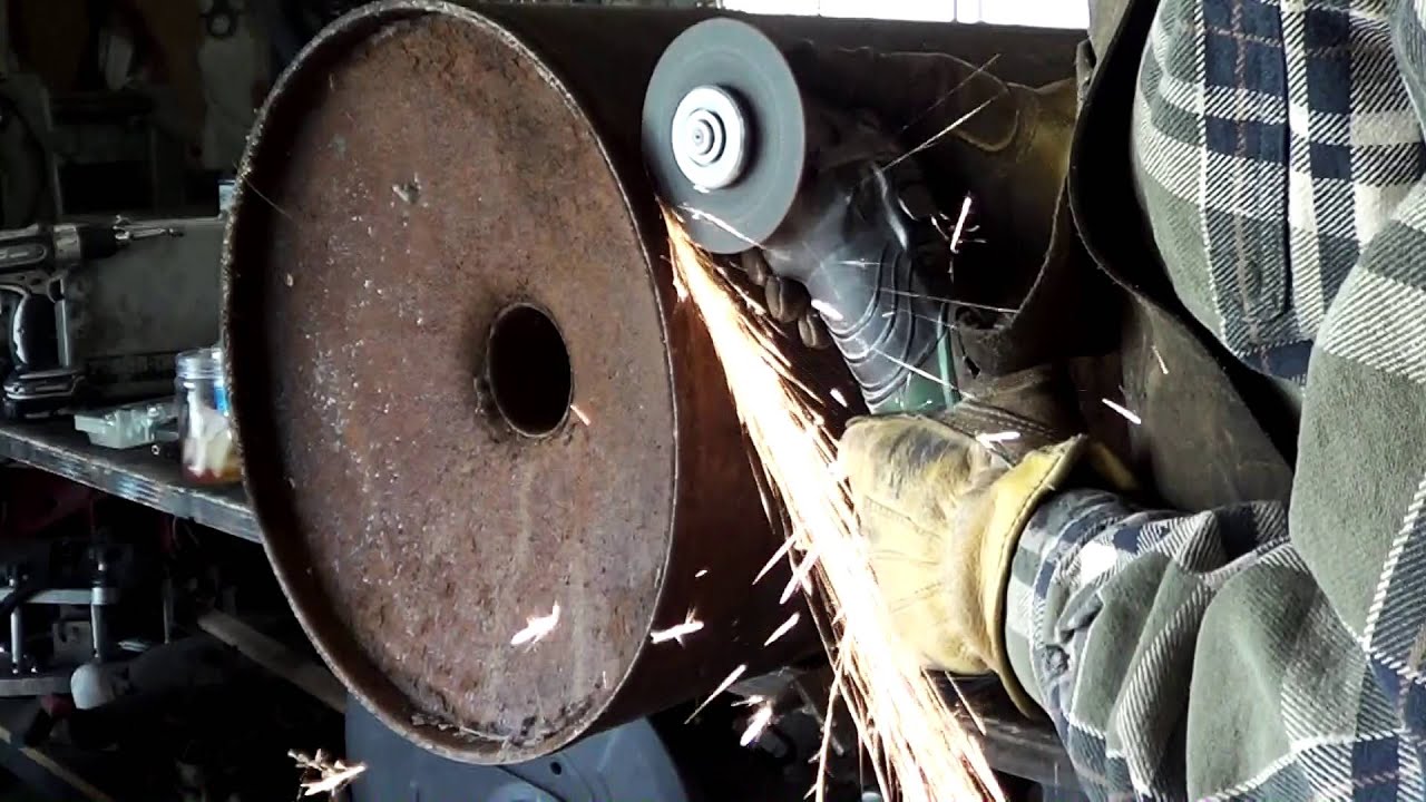 Homemade Water Heater Retort Kiln for Blacksmith Charcoal Forge ...