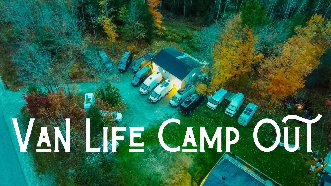 VAN CAMP-OUT • I Got To See Van Life From A Different Side | Weekend Of ...