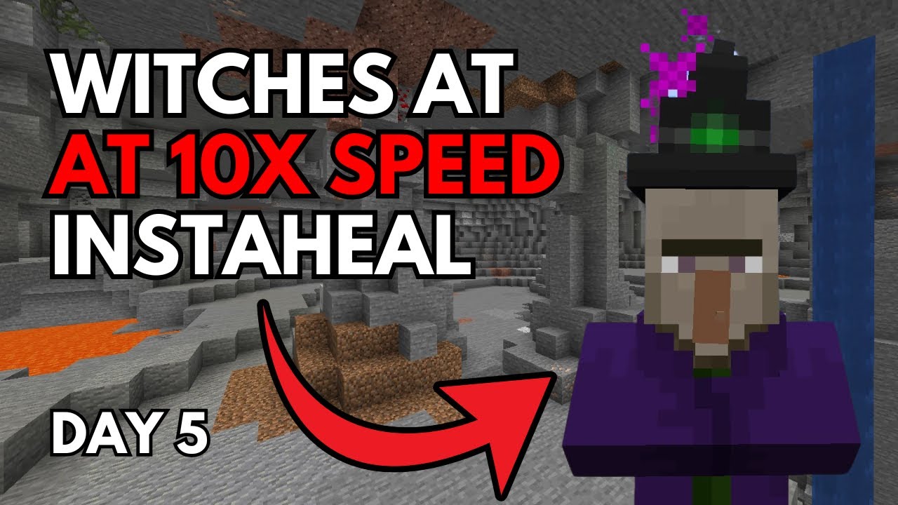 10x Speed Minecraft: Day 5 - Getting Stronger - YouTube