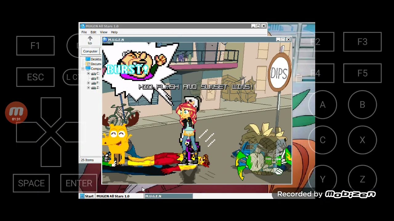 Karane MUGEN Battle #147: Team Numbuh 1 vs Team Kid Flash - YouTube