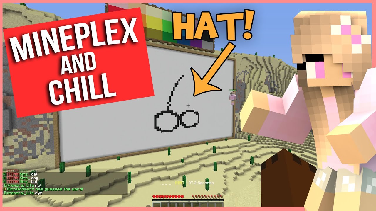 JOANNA THATS NOT HOW YOU DRAW A HAT! - Mineplex & Chill EP 5 - YouTube