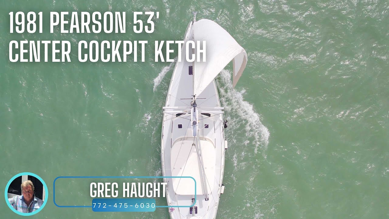 1981 Pearson 53' Center Cockpit Ketch [$389,000] - YouTube