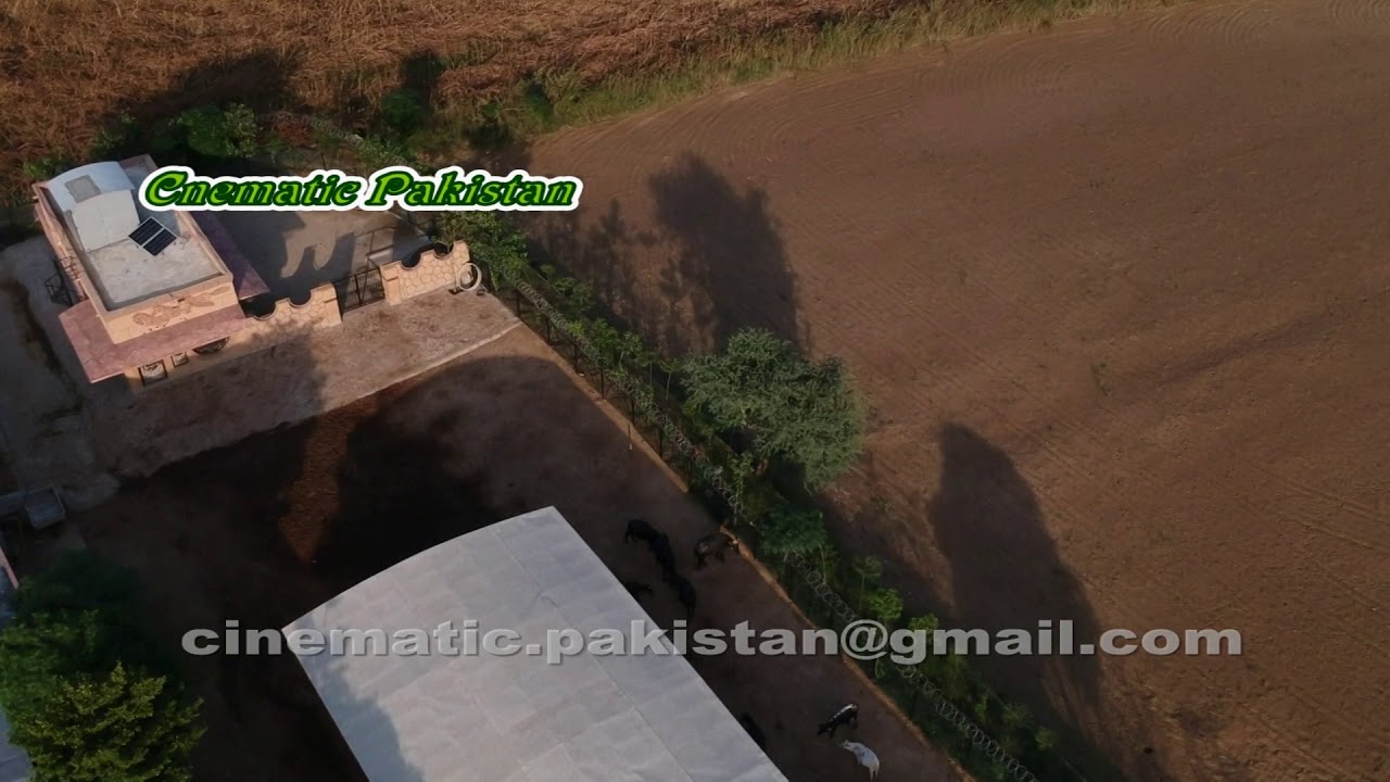 Dewan Farm House (Bewal) Pakistan Drone View DJI Spark - YouTube