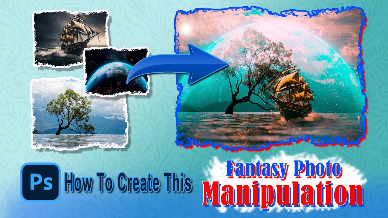 Fantasy photo coloring effect & Manipulation in photoshop | Photoshop ...