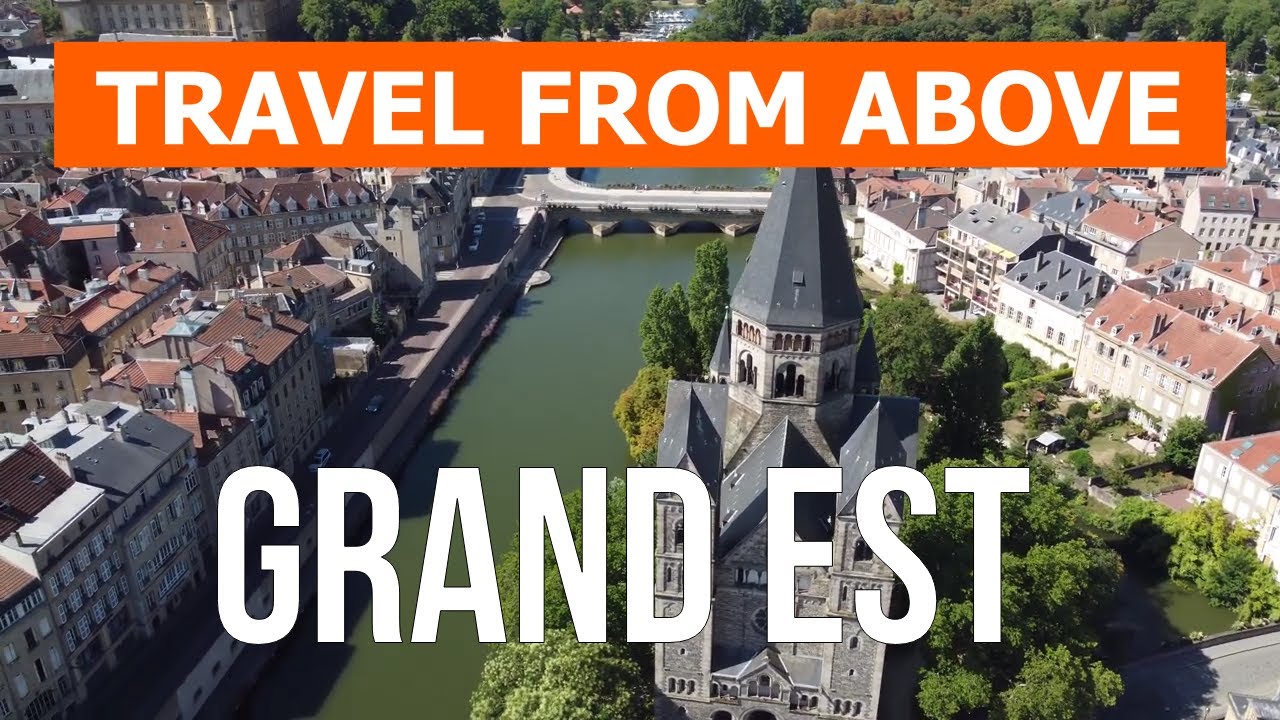Grand Est aerial view | Drone video in 4k | France, Grand Est from the ...
