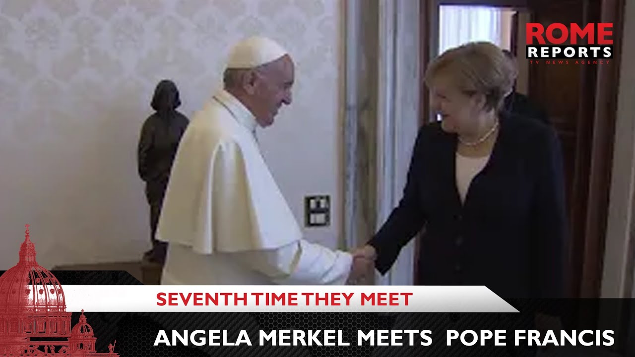 Chancellor Angela Merkel meets with Pope Francis on Thursday to say ...