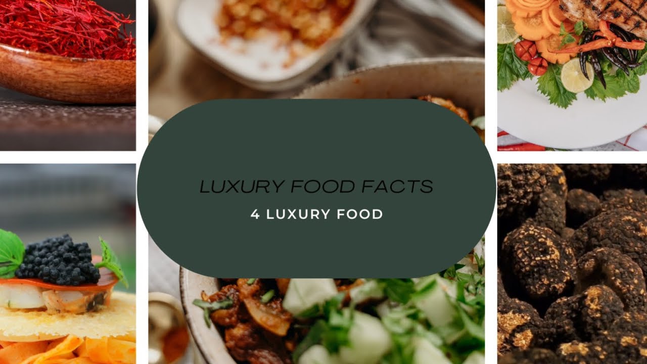 4 FACTS ABOUT WORLD LUXURIOUS FOODS||BY FACTS STUDIO|| - YouTube