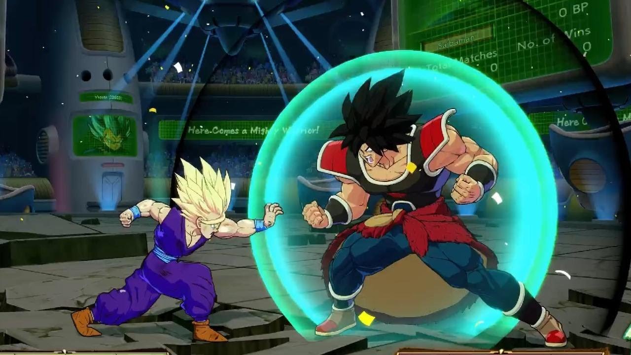 DRAGON BALL FighterZ SS2 Gohan vs SSB Gogeta Vegeta DBS Broly - YouTube