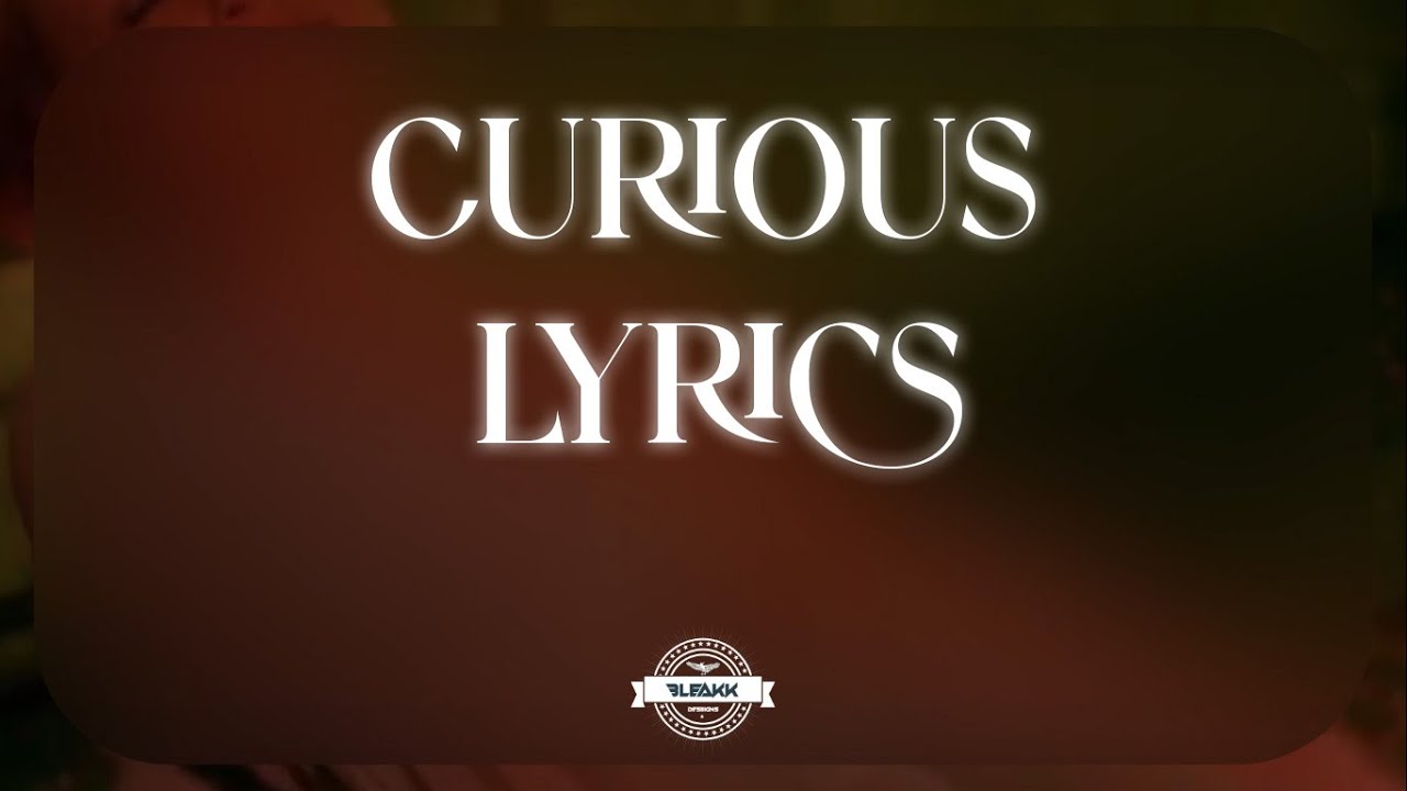 Eric Bellinger Curios Lyrics - YouTube