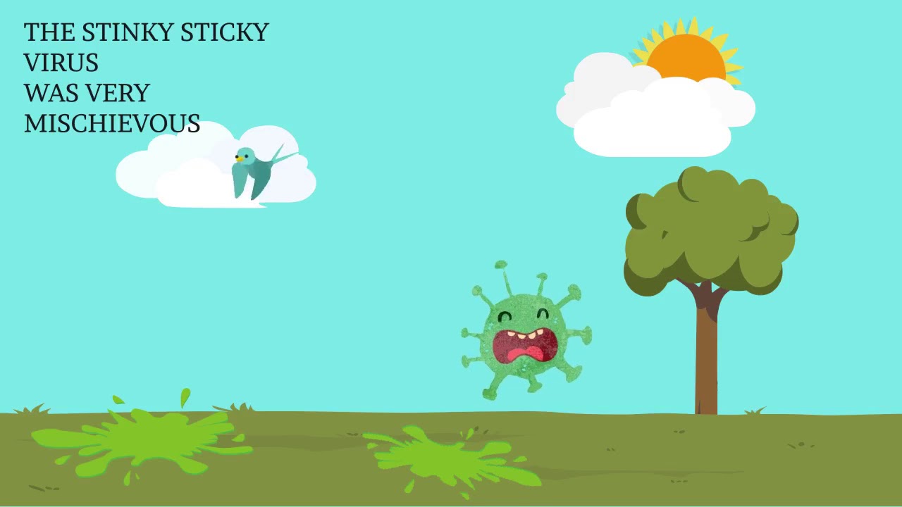 Stinky Sticky Virus - YouTube