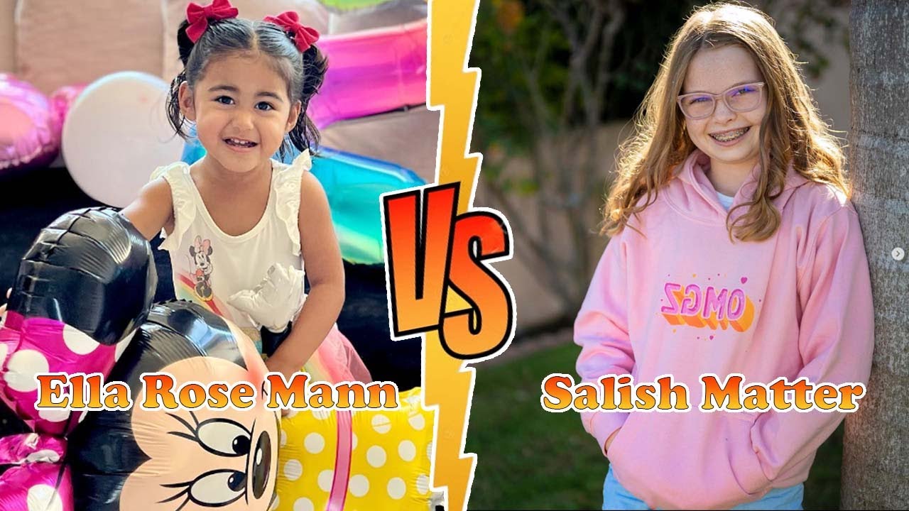 Salish Matter VS Ella Rose Mann (Dhar Mann) Transformation 👑 New Stars ...