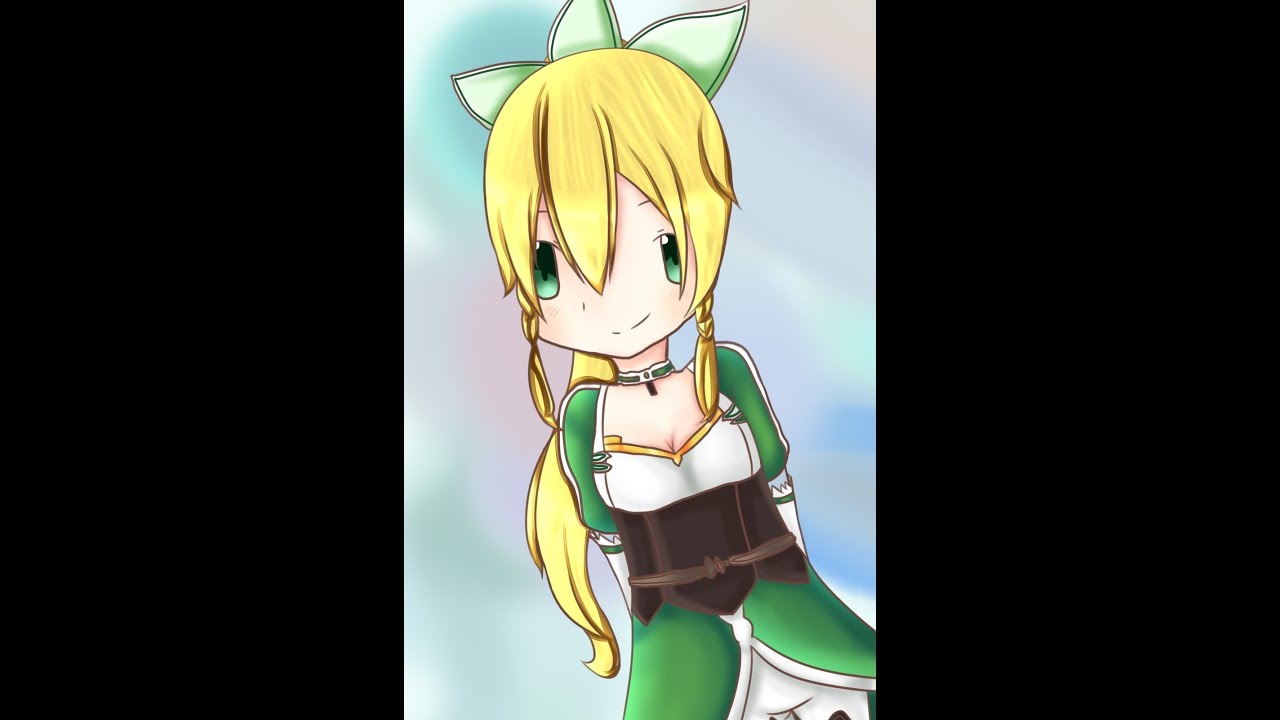 【Speedpaint】Leafa - Sword Art Online (ALO) - YouTube