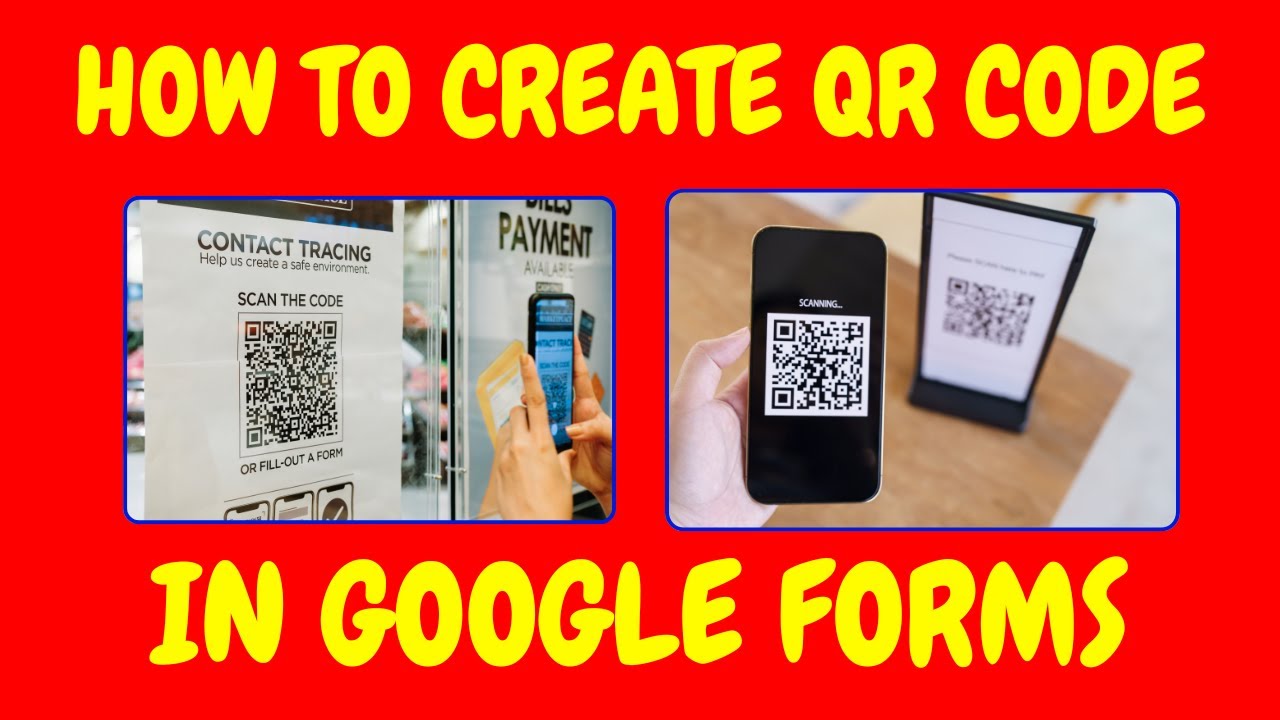 How to create QC Code in Google Forms Then Share to WhatsApp | Google Forms Training - YouTube