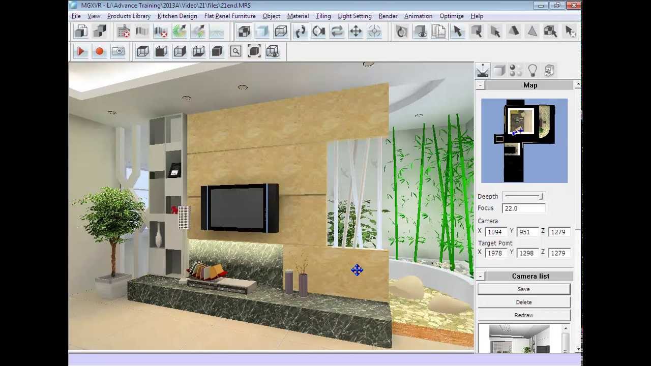 22 TV wall retouch I_Advance training course - YouTube