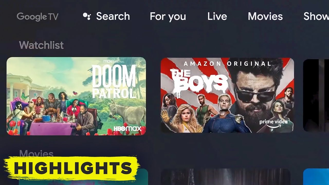 Google TV full reveal! (with streaming trailer) - YouTube