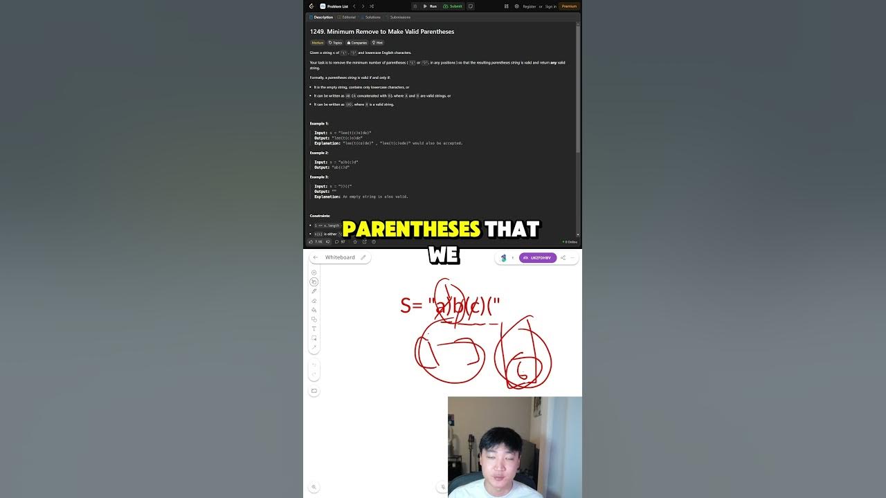 90% of Meta Applicants fail this Parentheses Leetcode problem.. - YouTube