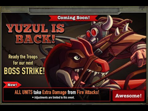 Battle Nations Boss Strike: #20 Yuzul the raptor trainer - YouTube