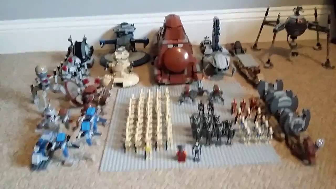 Lego star wars droid army 2016 - YouTube